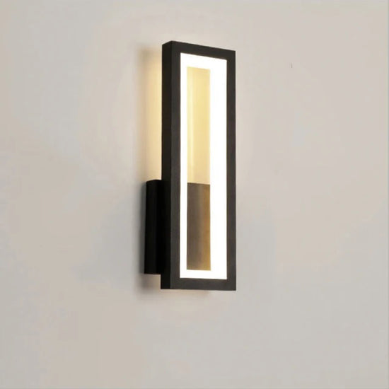 Modern Rectangular LED Wall Sconce – Minimalist Indoor Light Fixture ...
