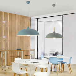 Matte Color Dome Pendant Light – Lighting Homei